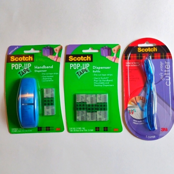 Scotch | Storage & Organization | Scotch Popup Dispenser Refills Cutter ...